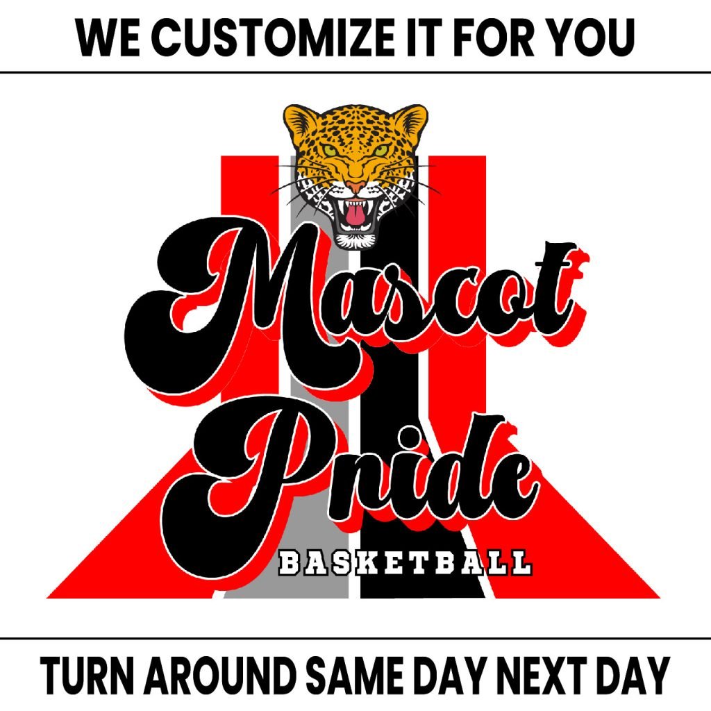 Custom Basketball Retro Cursive Design – C and D Designs Co Shop
