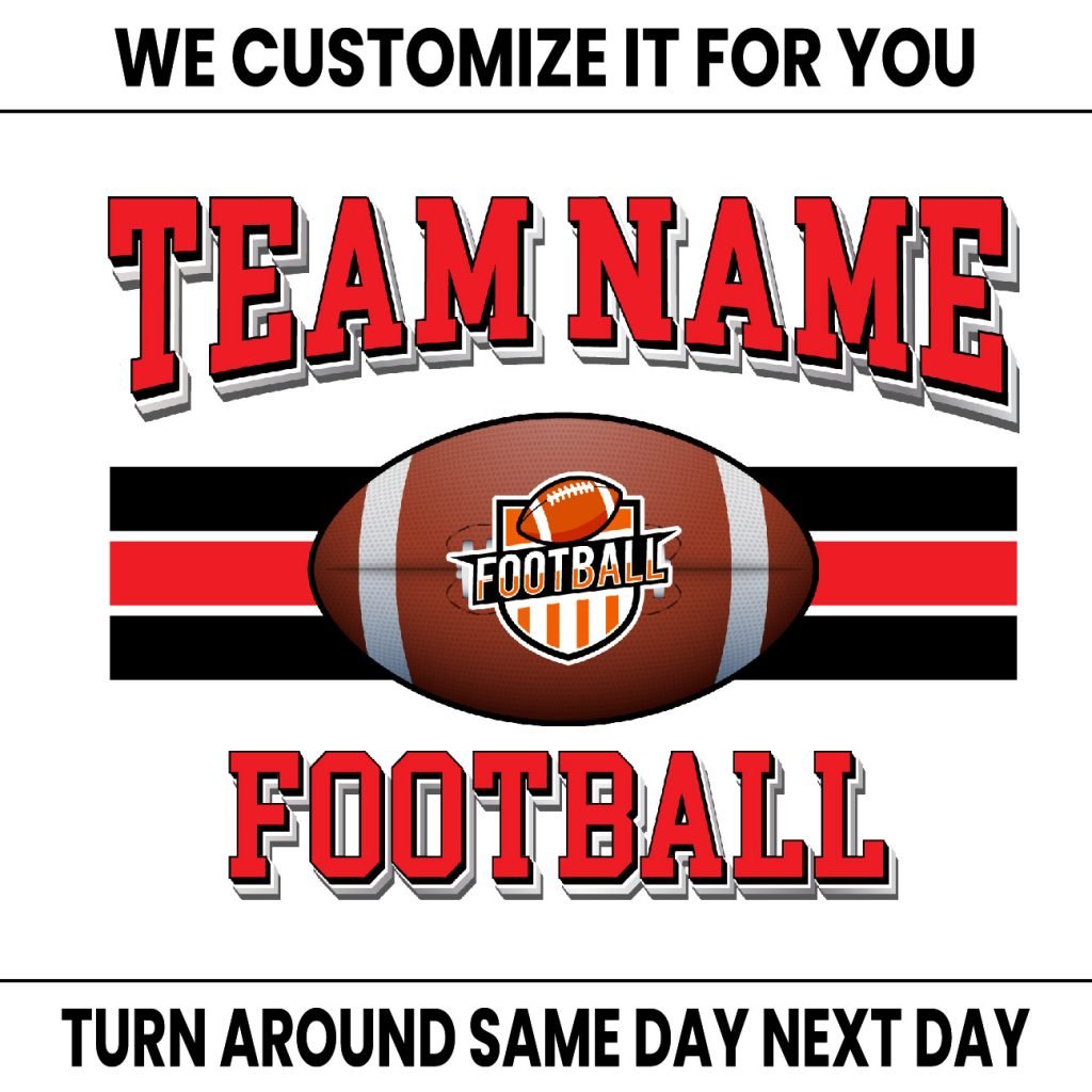 Custom Football Design – C and D Designs Co Shop