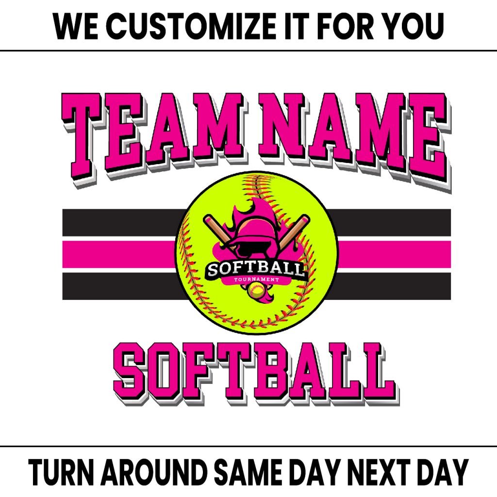 Custom Softball Design – C and D Designs Co Shop
